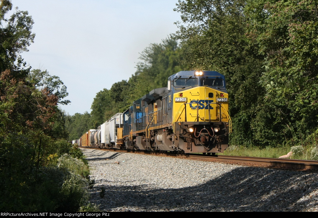 CSX 7338 at Joppa, MD